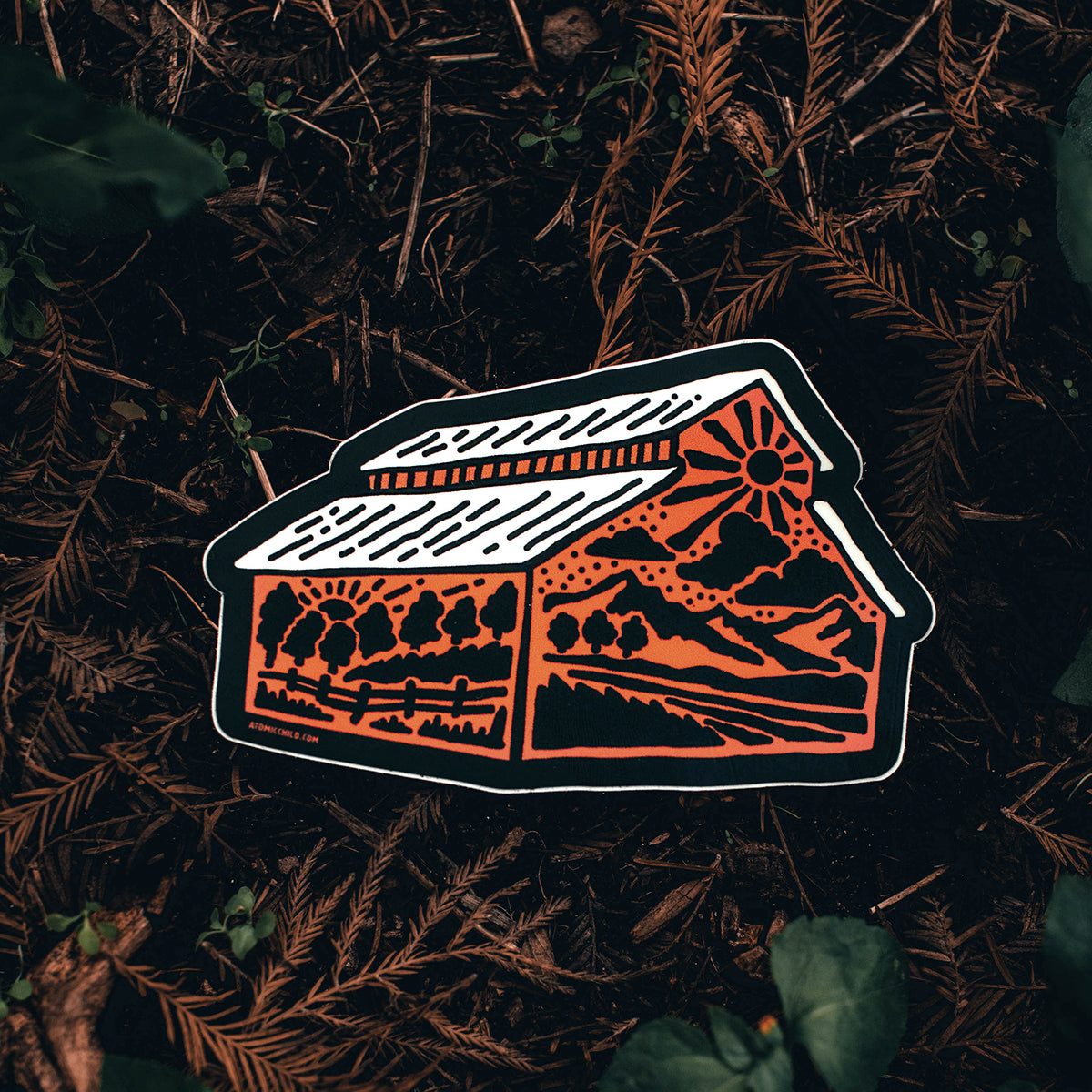 Barn Sticker — Atomicchild
