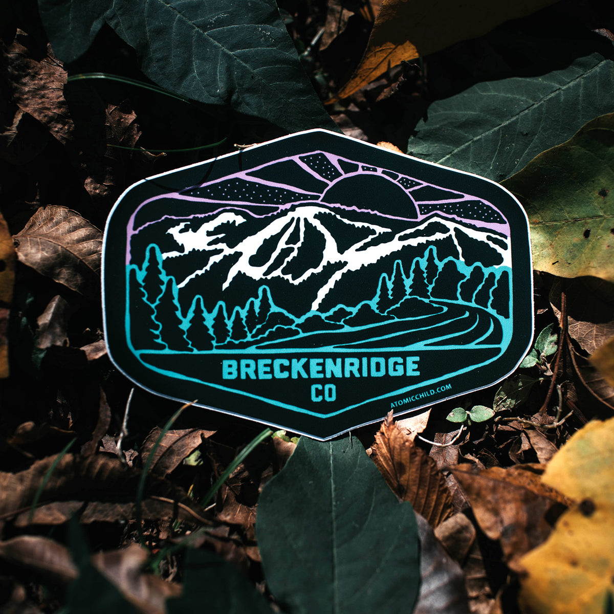Breck Color Sticker — Atomicchild