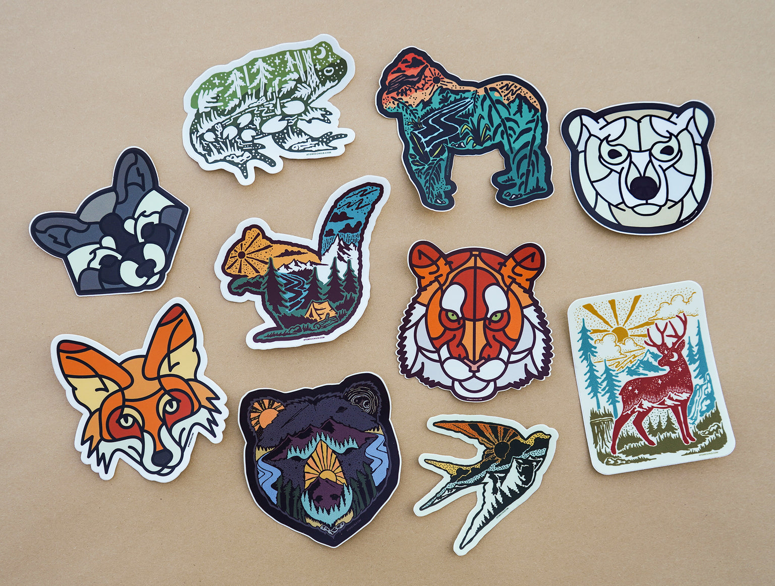 Sticker Packs — Atomicchild