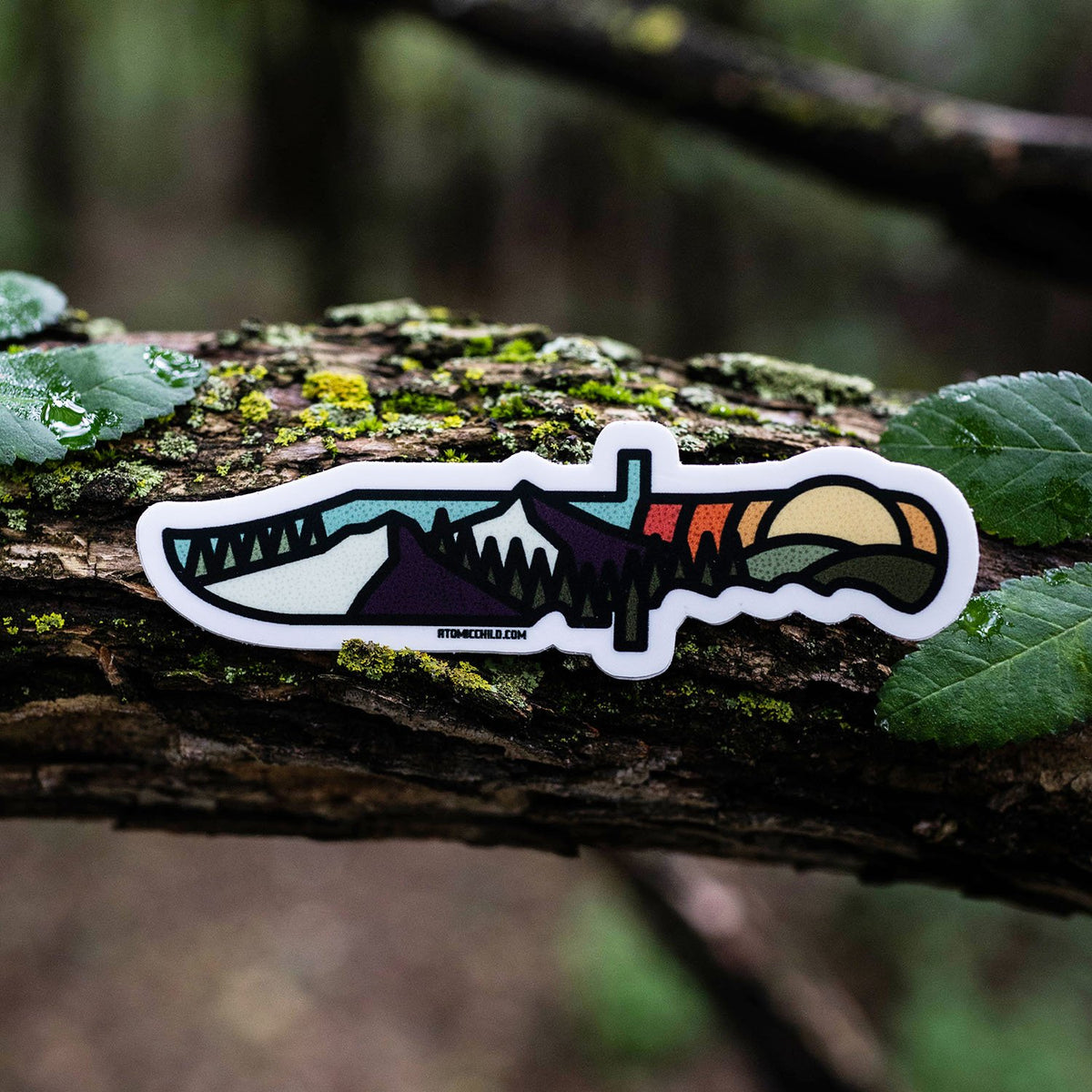 Knife Sticker — Atomicchild