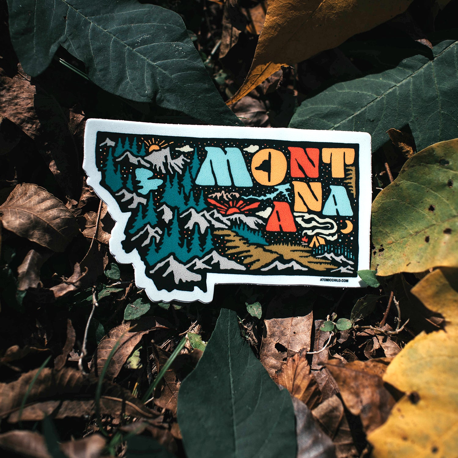 Montana Sticker — Atomicchild