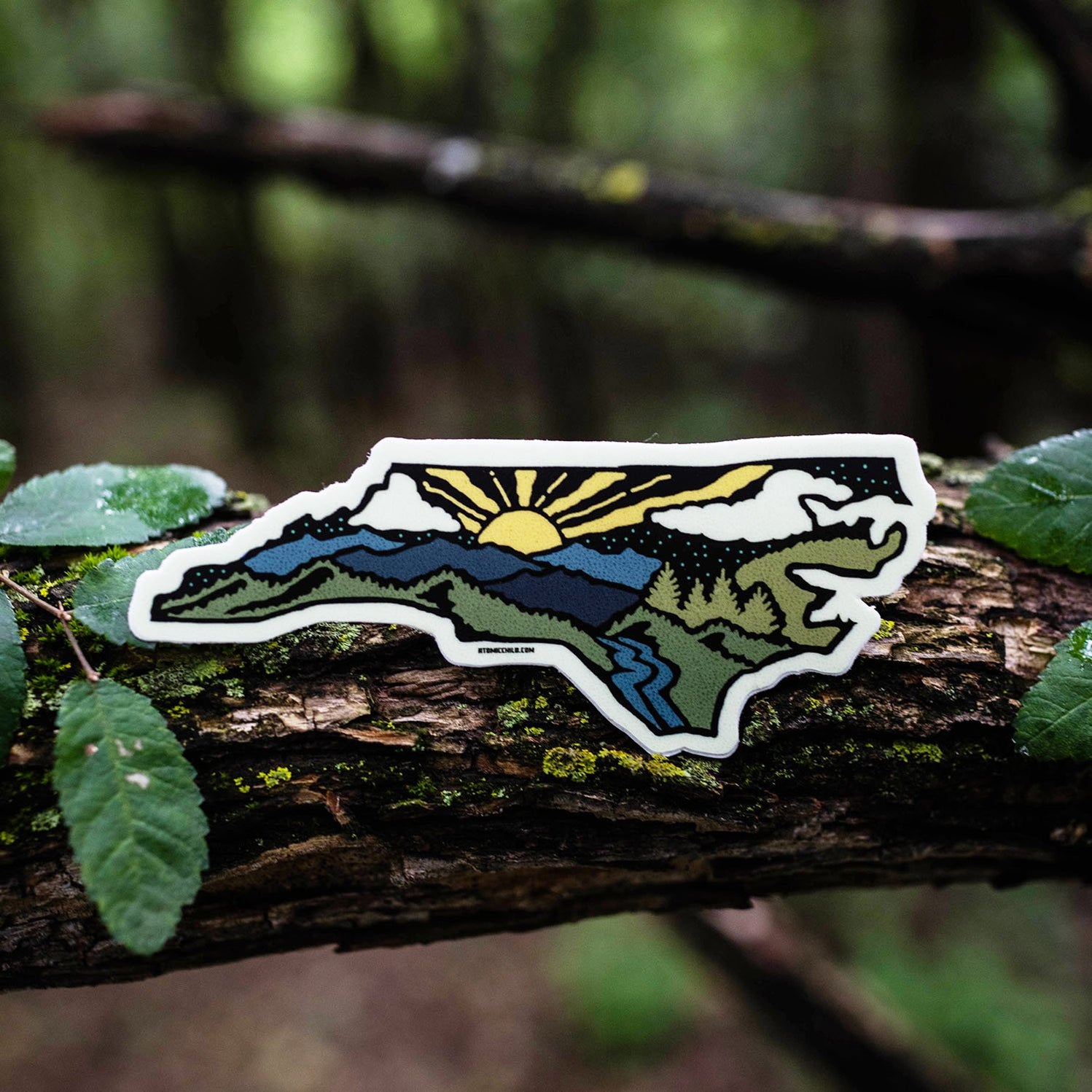 North Carolina Sticker — Atomicchild
