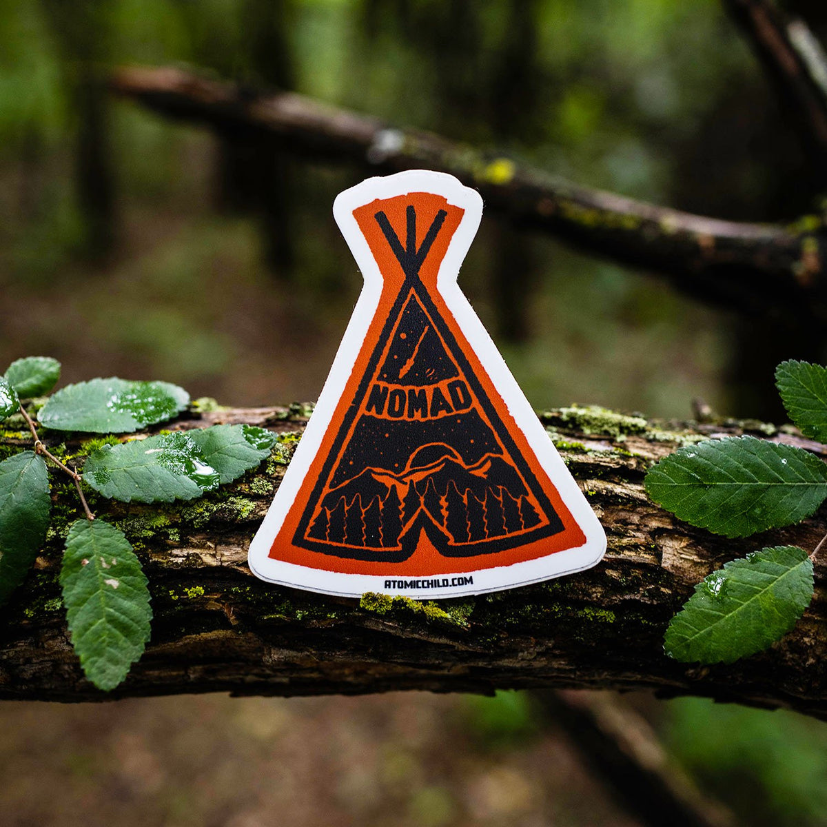 Nomad Sticker — Atomicchild