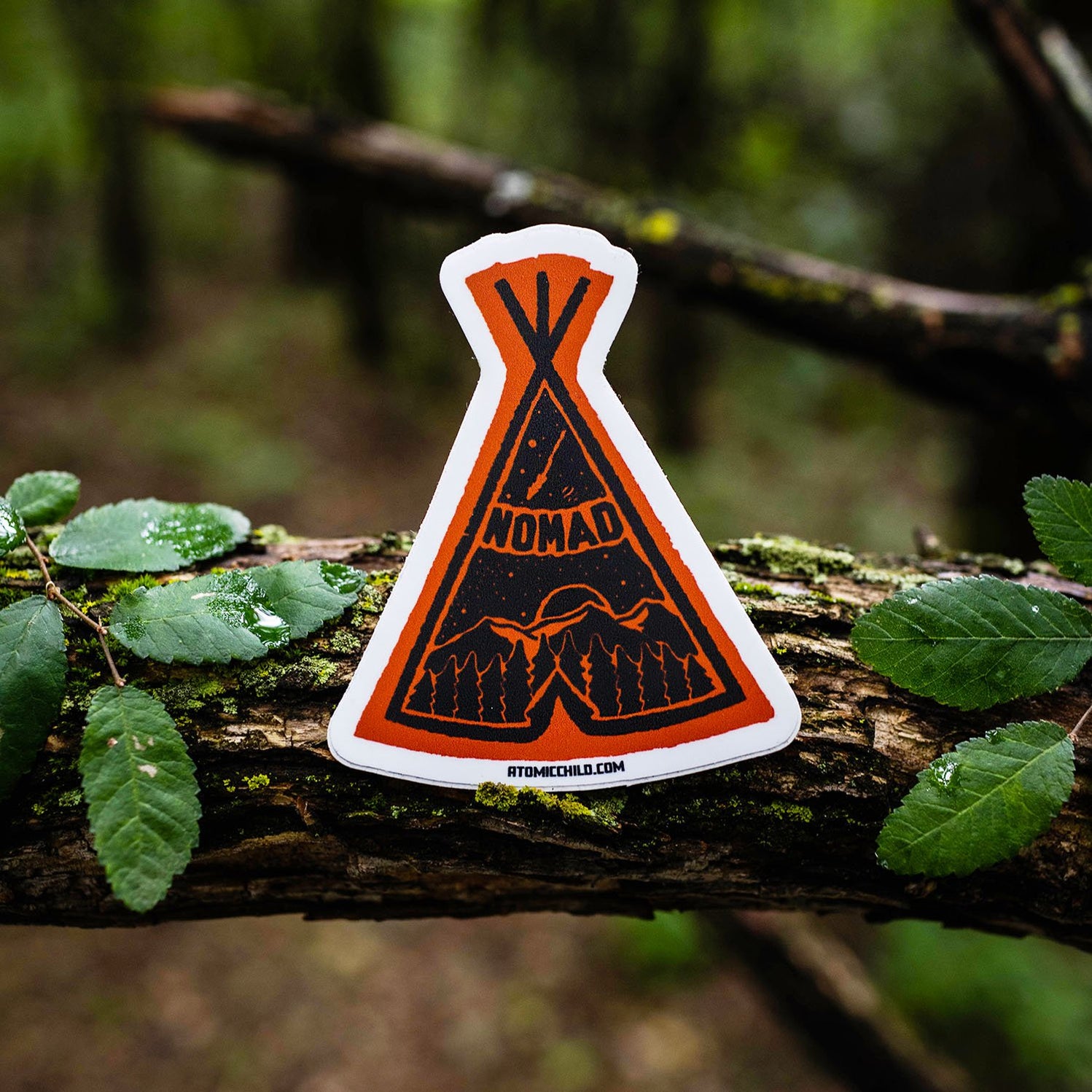 Nomad Sticker — Atomicchild