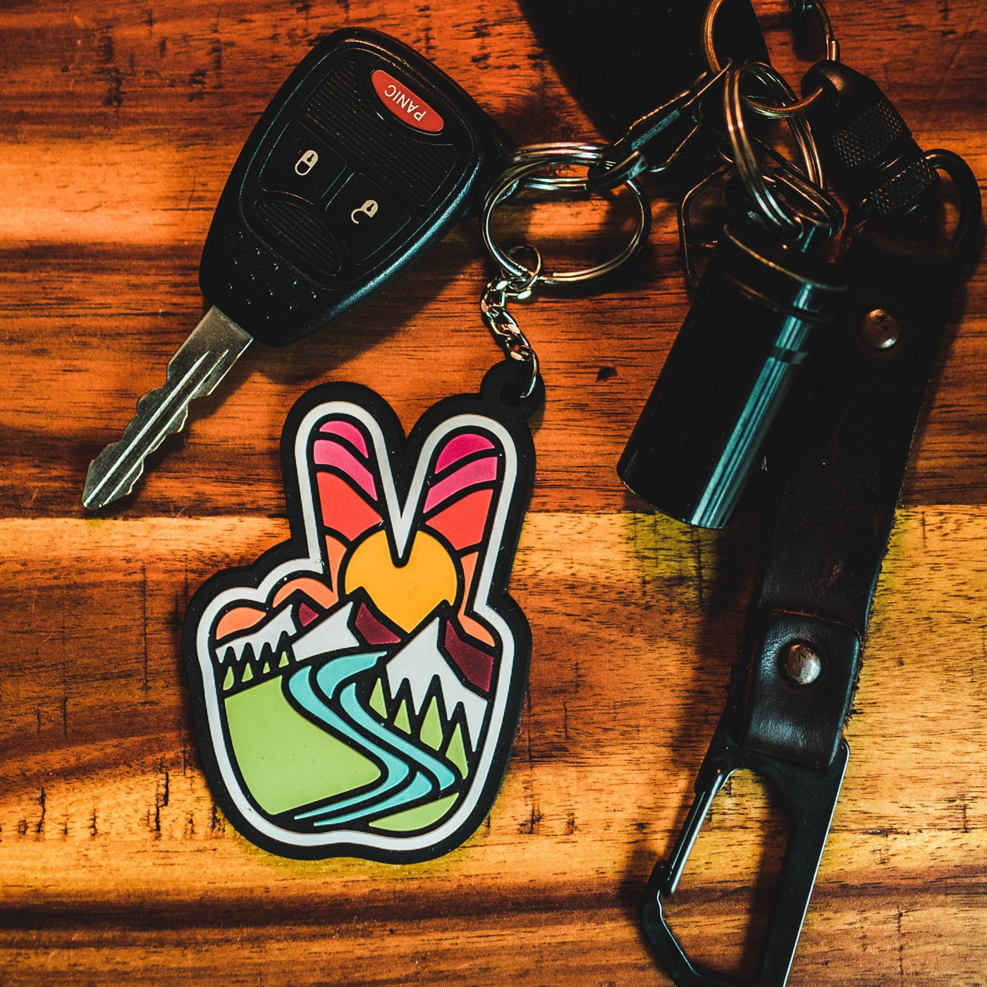 Peace Keychain — Atomicchild