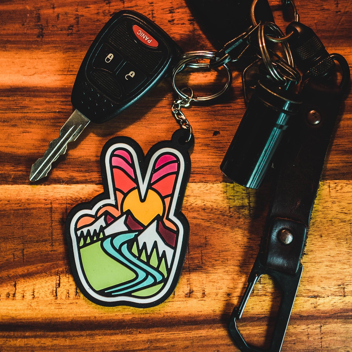 Peace Keychain — Atomicchild
