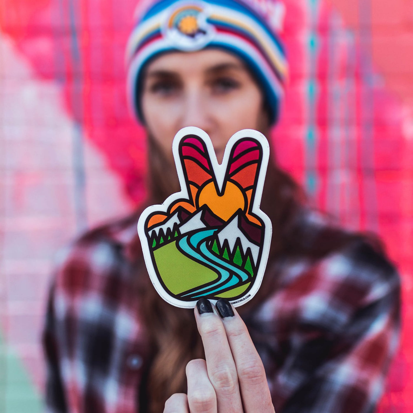 Peace Sign Sticker — Atomicchild