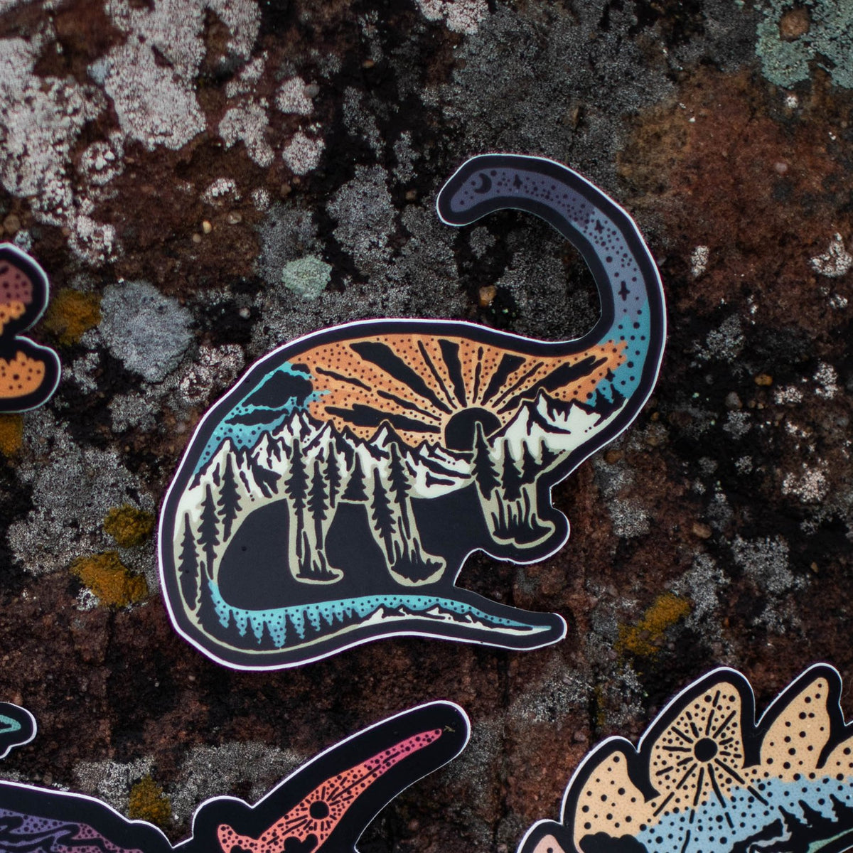 Brontosaurus Sticker — Atomicchild